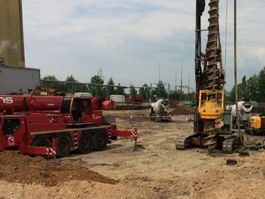 Keller wykonuje pale CFA na budowie elektrociepłowni w Zabrzu ...